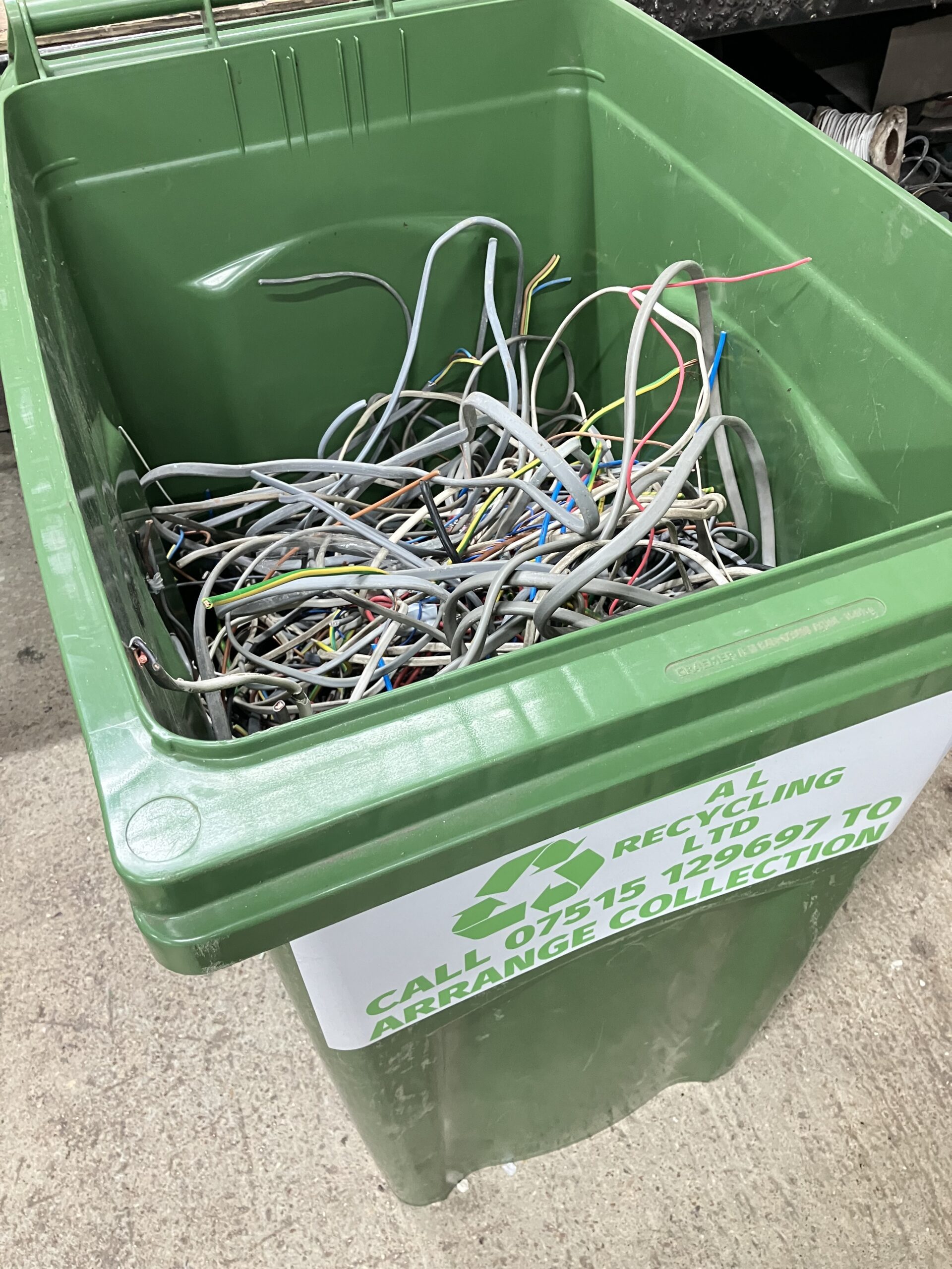 Waste Cable Collections by Copper Cable Recycling Ltd